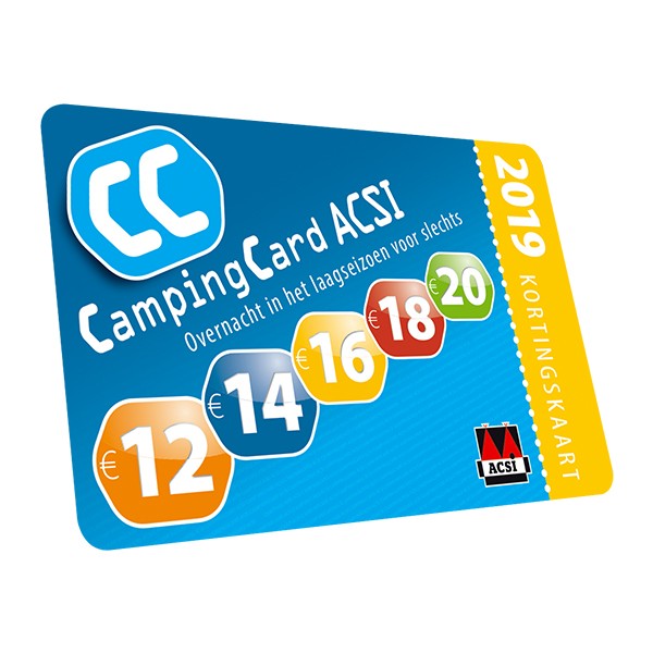 Camping Card ACSI / ADAC / ANWB – Camping en B&B De Zeehoeve